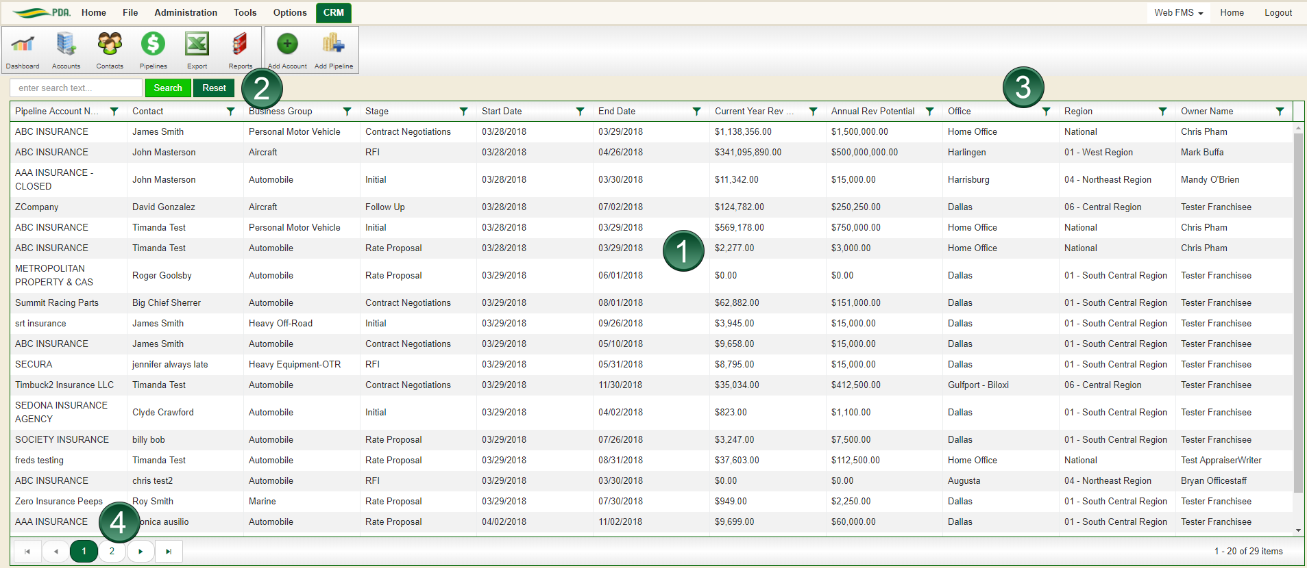 Pipelines Landing Page